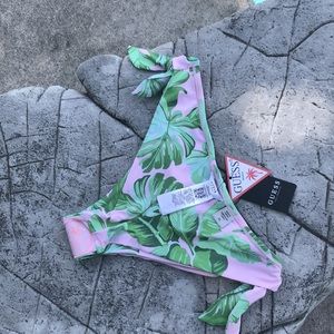 Guess | Swim | Guess Beach Xl Plm Beach High Cut Swim Bottom Reversible ...
